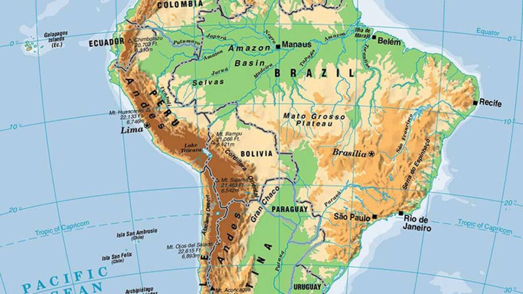 10 ejemplos de regiones geográficas en todo el mundo