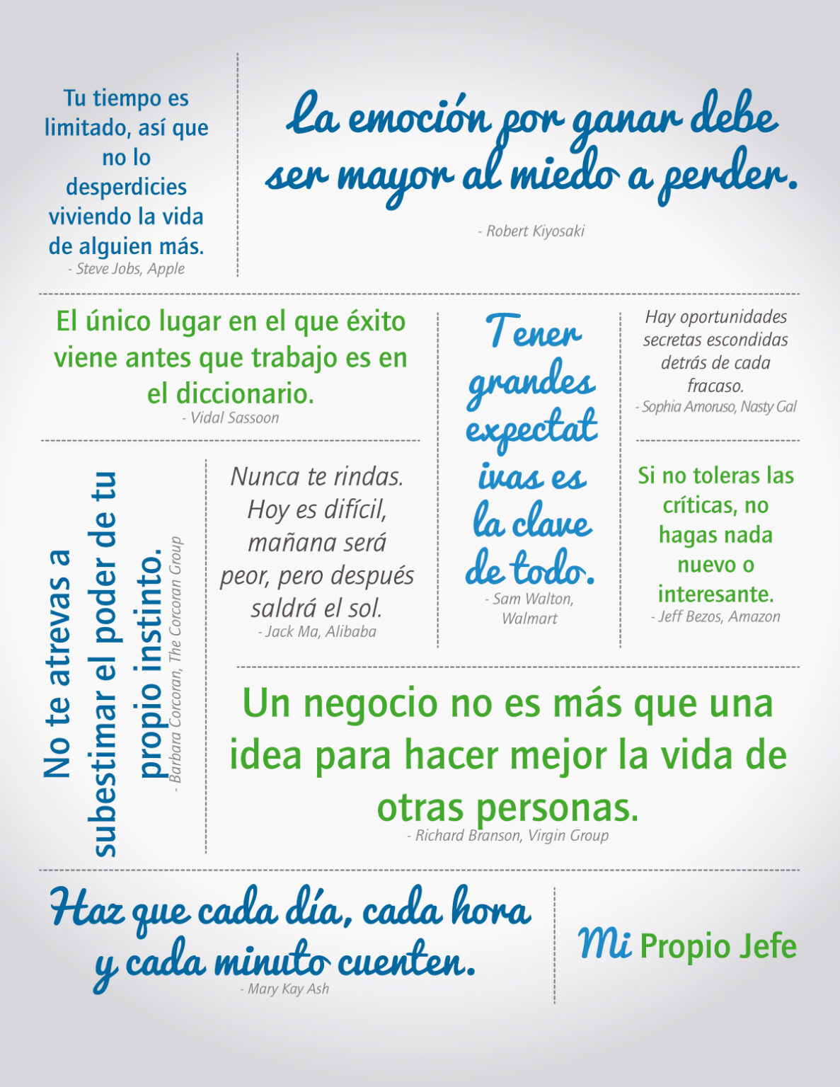 10 frases de actitud positiva para tener éxito en el trabajo