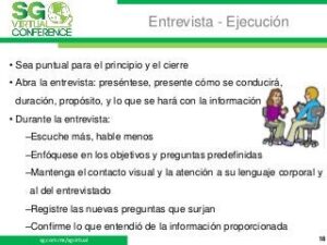 5 ejemplos de entrevistas informales para obtener la información que ...