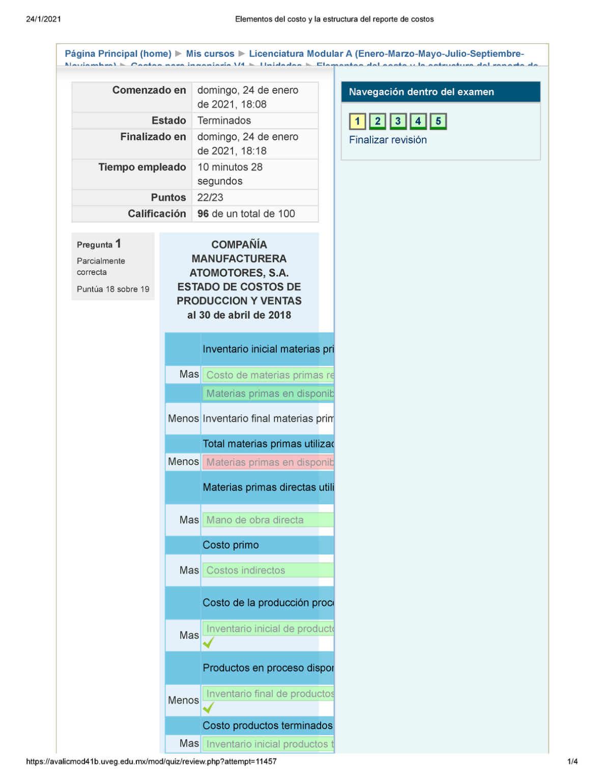 5 elementos del costo y la estructura del reporte de costos que debes ...