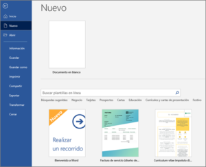 Cómo crear un documento en Microsoft Word