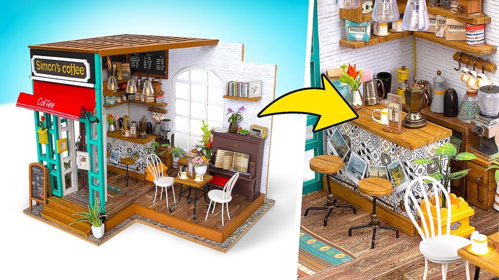Cómo montar una cafetería en miniatura en tu casa