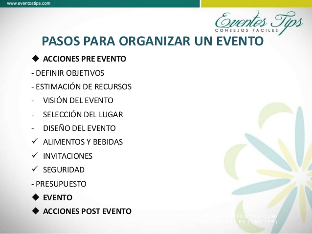 Cómo planificar un evento: paso a paso