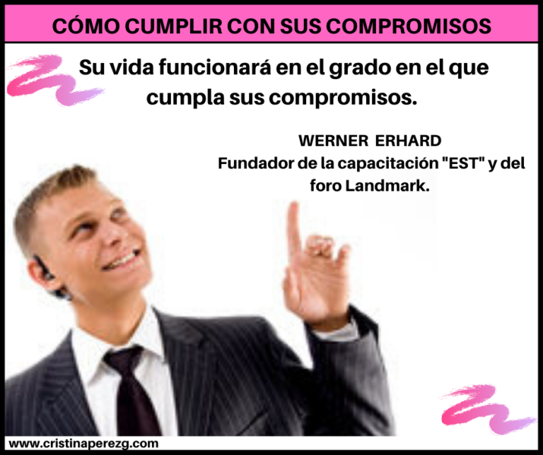 Consejos para cumplir tus compromisos