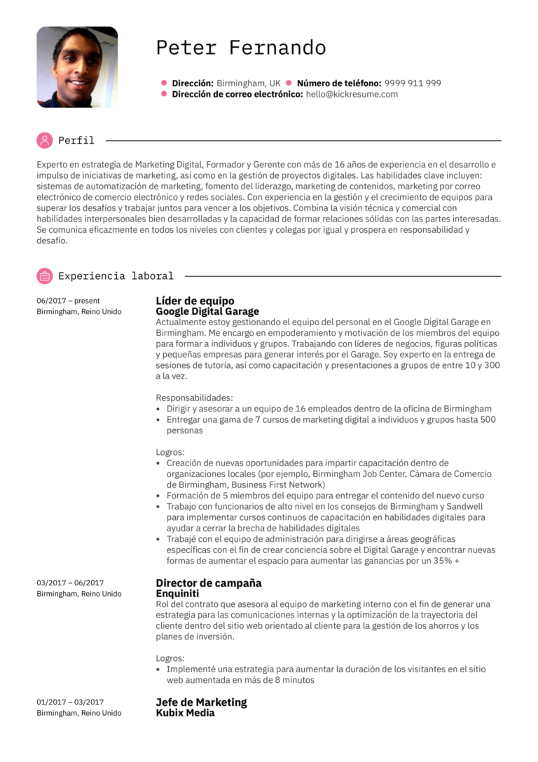 Ejemplos de capacitación laboral para mejorar tu currículum