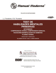 El test de thurstone es una prueba de habilidades mentales que se ...