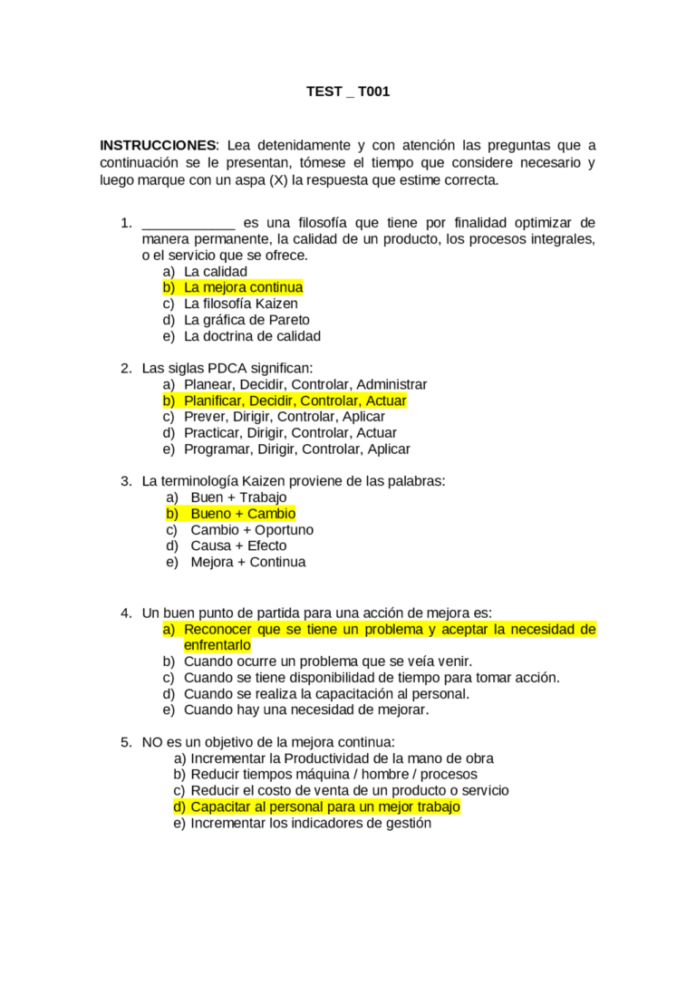 Examen con respuestas: las mejores maneras de optimizar su tiempo de estudio