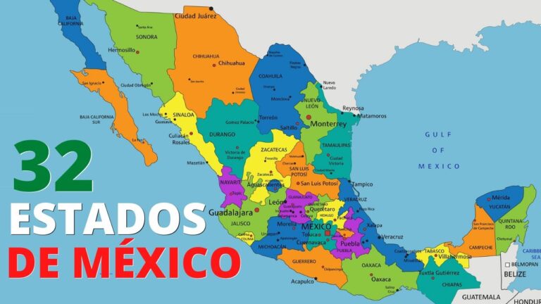 Geografía de México: Regiones, Estados y Ciudades