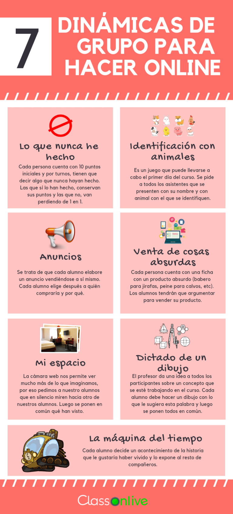 Las mejores dinámicas de integración grupal para hacer en línea