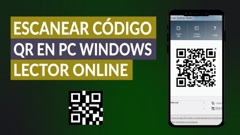 Lector QR en línea: cómo escanear códigos QR desde tu computadora