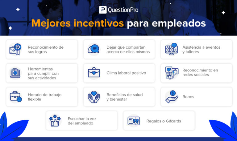 Los incentivos son importantes para motivar a los empleados