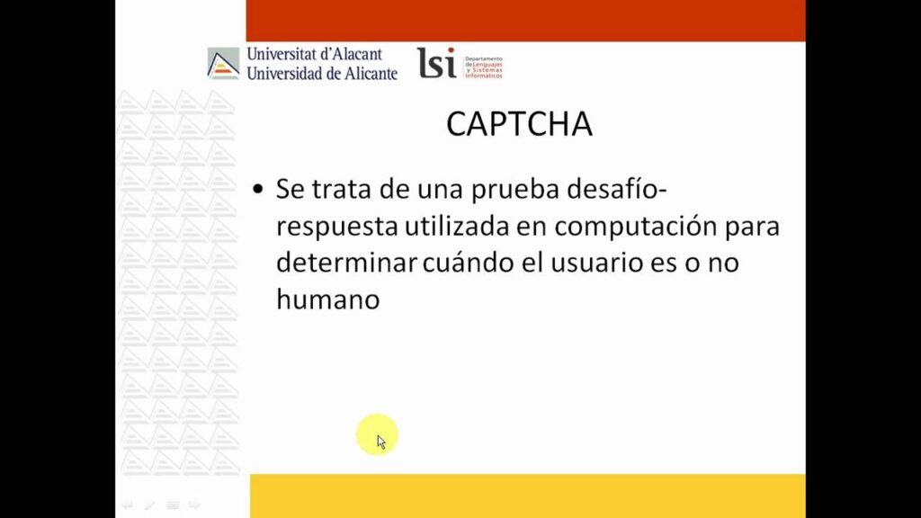 ¿Qué hace el código CAPTCHA y por qué lo necesitamos?